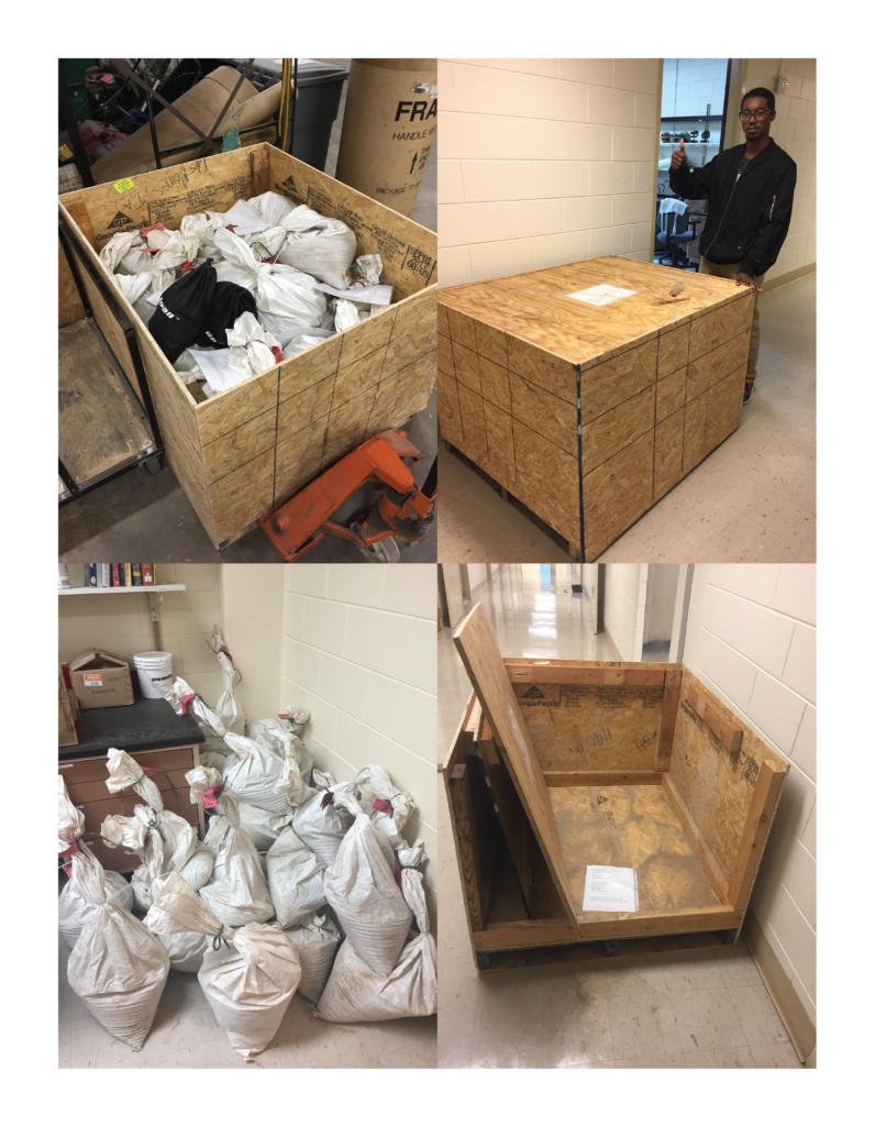 NTC Fossil Matrix Arrived! | Spatial Ecology & Paleontology Lab